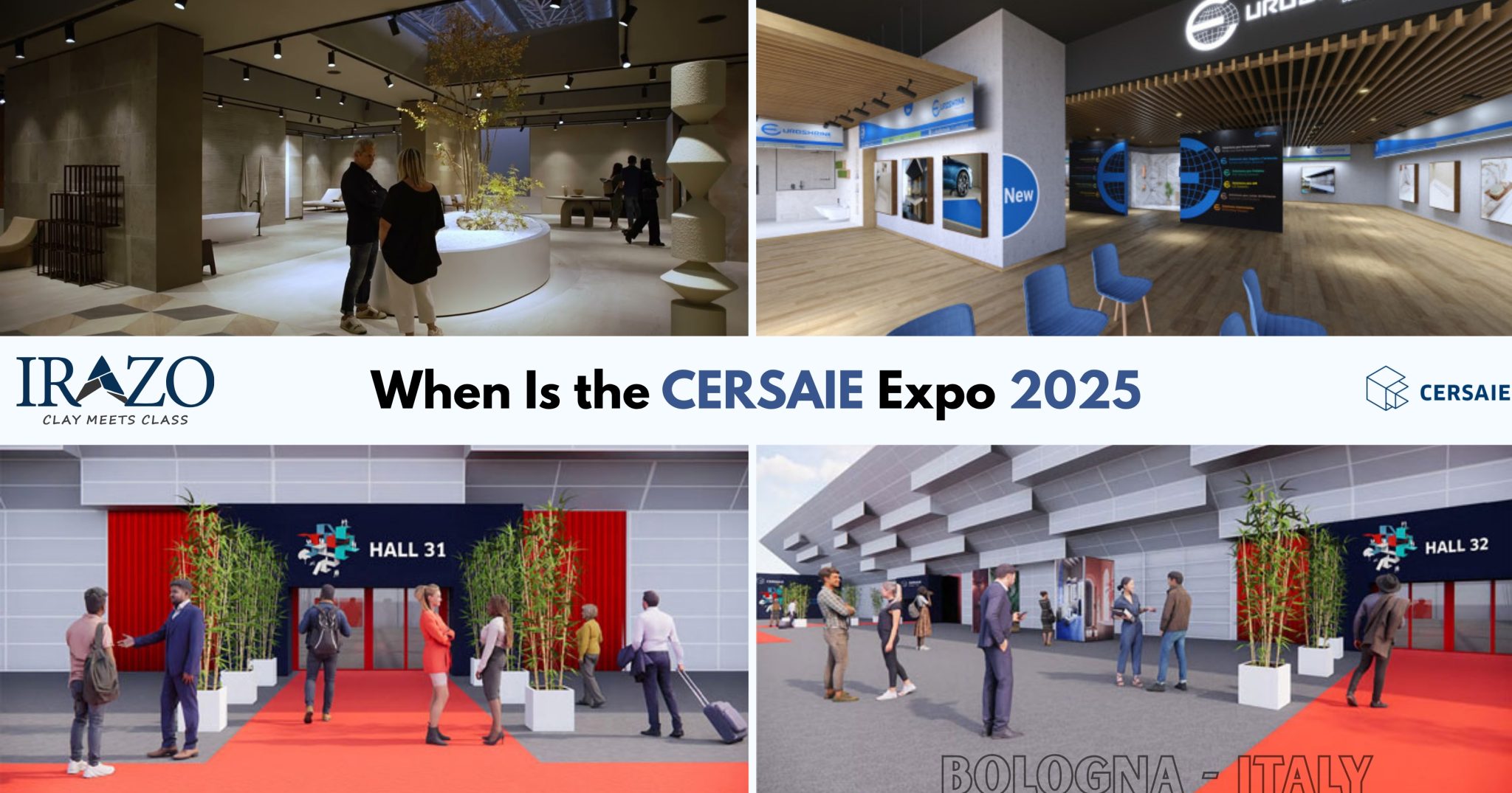 Cersaie 2025: quando e dove si terrà la Fiera della Ceramica 2025